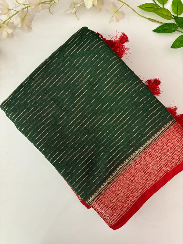 Elegant Chanderi Cotton Sarees - Shop Traditional Handwoven Collection ...