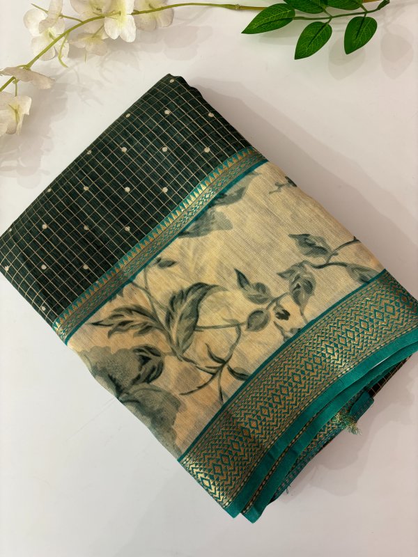 Elegant Chanderi Cotton Sarees - Shop Traditional Handwoven Collection ...