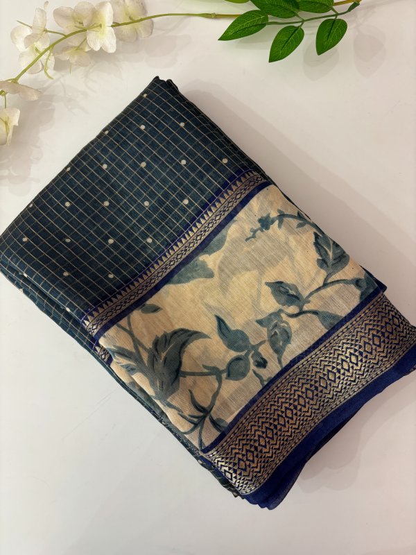 Elegant Chanderi Cotton Sarees - Shop Traditional Handwoven Collection ...