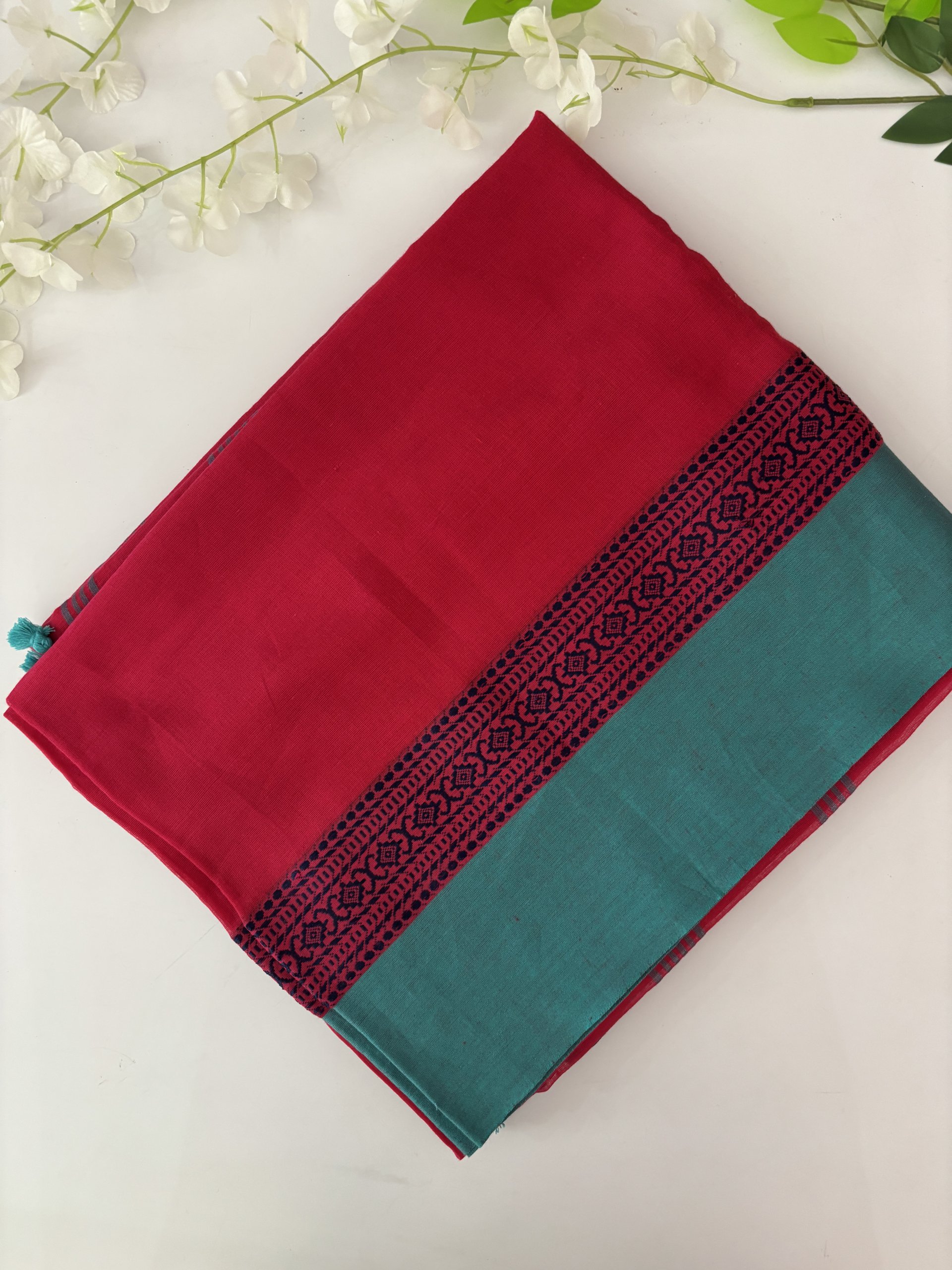 Authentic Pink Phulia Cotton Sarees - Handwoven Elegance at Vardhman ...