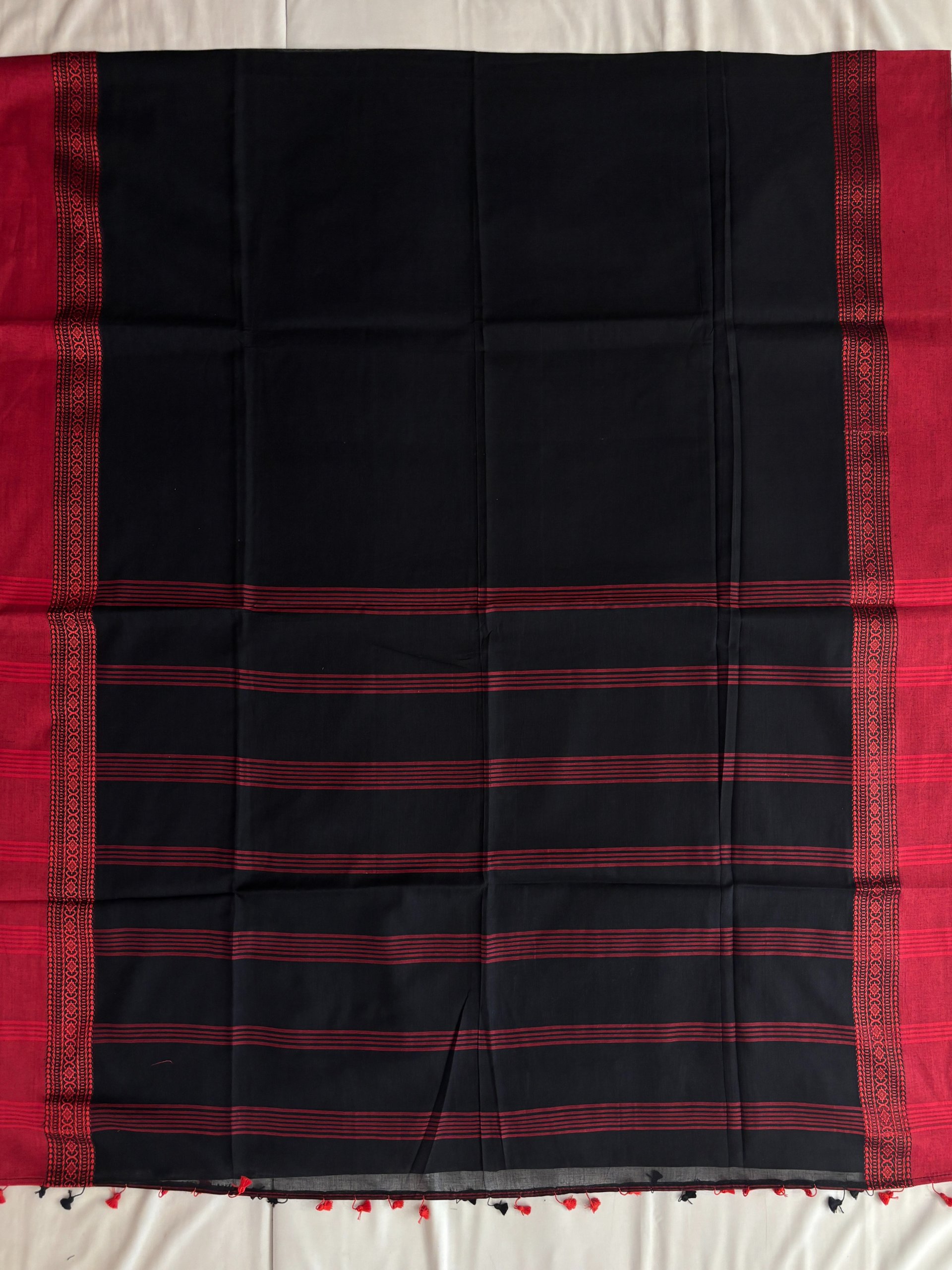 Authentic Black Bengal Phulia Cotton Sarees - Handwoven Elegance at ...