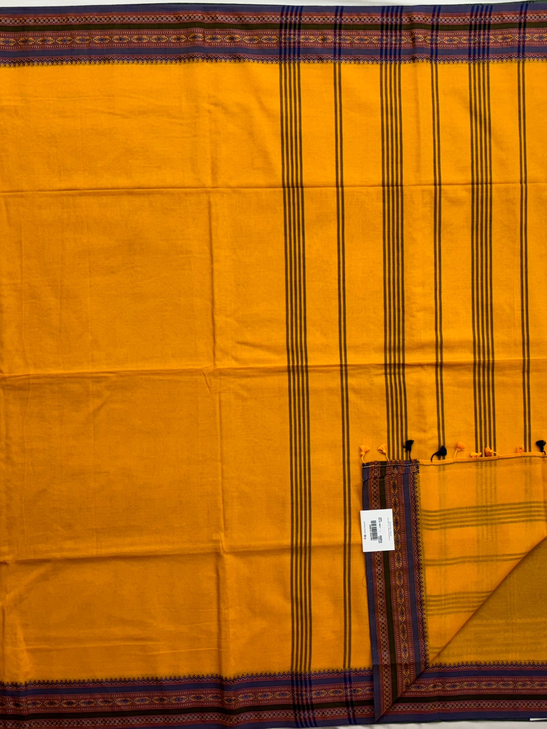 Authentic Orange Phulia Cotton Sarees - Handwoven Elegance at Vardhman ...